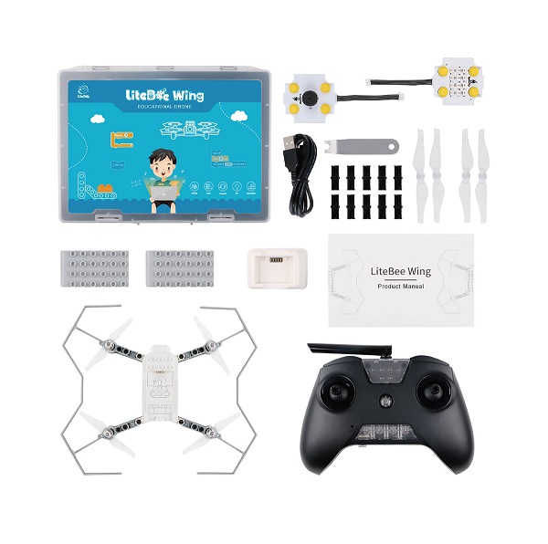 Provide Programmable Kids Drone For coding of STEAM Education - LiteBee Wing | LiteBee Drone
